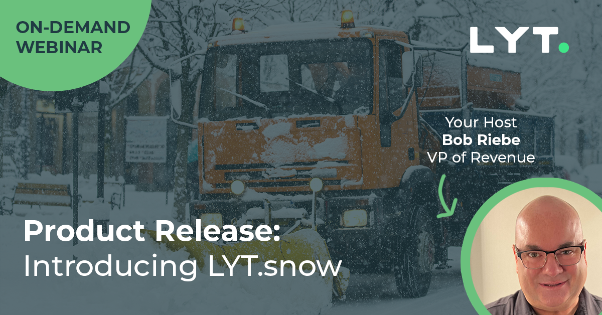 LYT.snow Product Release Webinar - LYT