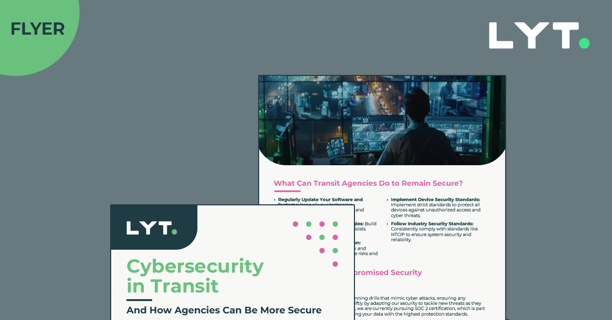Cybersecurity in Transit Flyer - LYT
